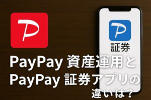 PayPay資産運用とPayPay証券アプリの違いを徹底解説！ | 投資のSTS